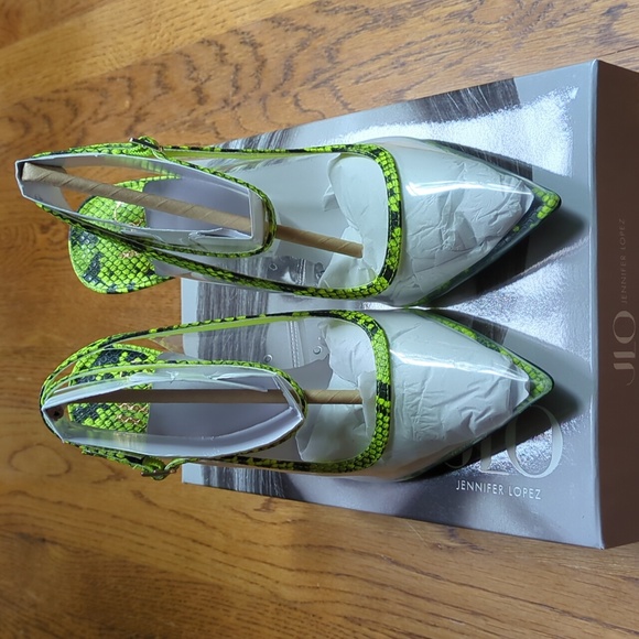 Jennifer Lopez | Shoes | Nib Jlo Jennifer Lopez Parlata Pump Neon ...